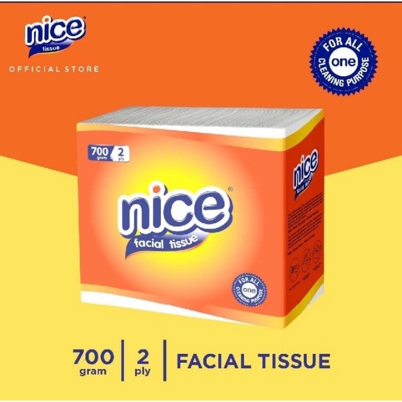 Jual Nice Tisu Wajah 2 ply 700 gr (Queen Size) | Shopee Indonesia