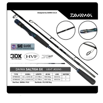 Jual Stick Joran Pancing DAIWA SALTIGA GX LJ | Shopee Indonesia