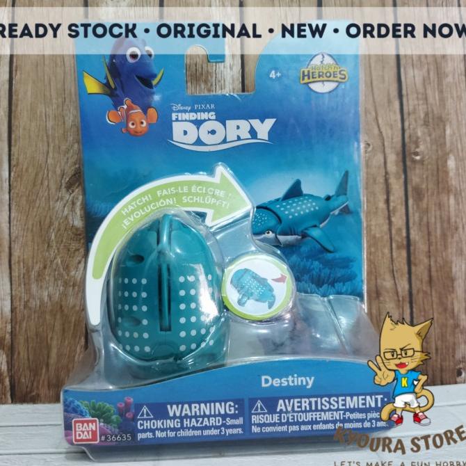 Jual BANDAI Hatch n Heroes Disney Pixar Finding Dory - Destiny | Shopee ...