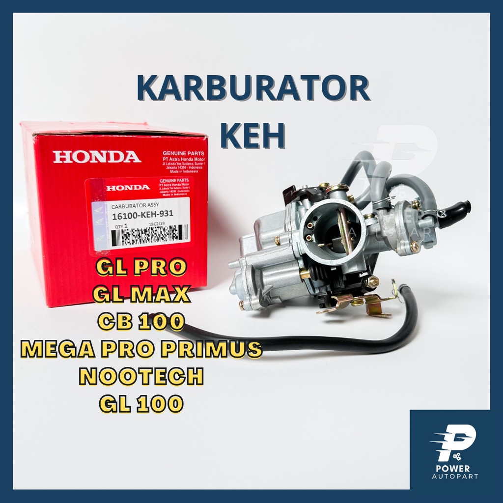 Jual KARBURATOR KARBU HONDA ASLI ORIGINAL Mega Pro Primus, GL Pro, GL MAX, GL 100, CB 100 ...