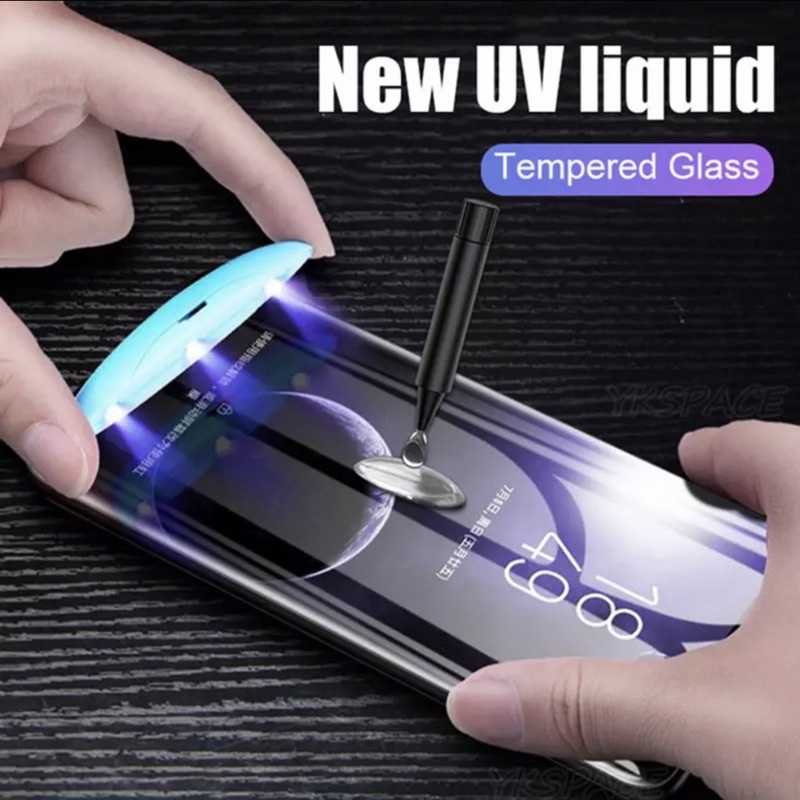 Jual Uv Clear Tempered Glass Samsung S7 Edge S8 S9 S8 Plus S9 Plus