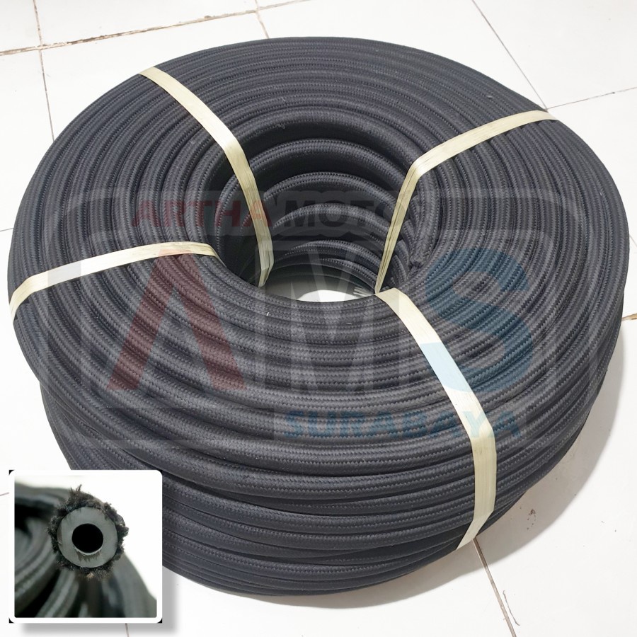 Jual Selang Bensin, Solar, Oli & Angin Kompresor Rajut Benang Luar L6 ...