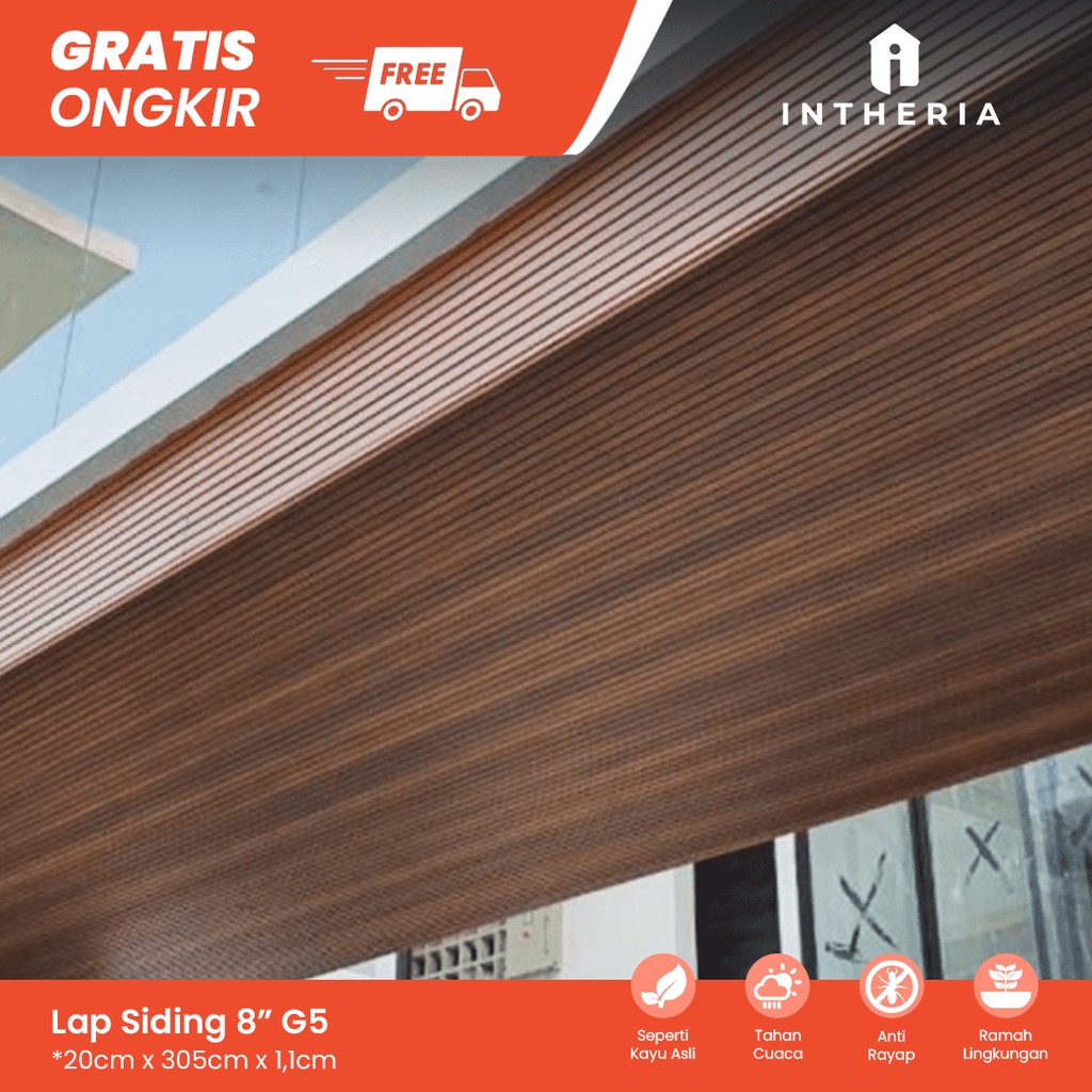 Jual Conwood Lap Siding G5 - 11mm / Seindah Dinding Kayu | Shopee Indonesia