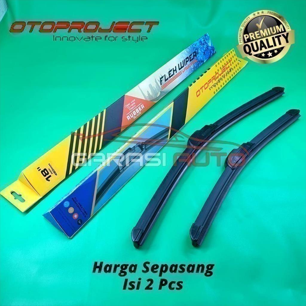 Jual Wiper Frameless Karet Premium Mobil All New Pajero Flex Otoproject | Shopee Indonesia