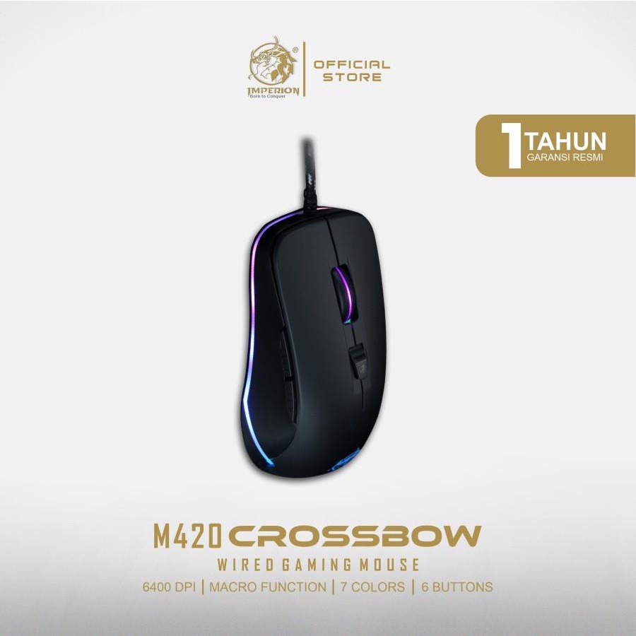 Jual Mouse Gaming Imperion CROSSBOW M420 | Shopee Indonesia