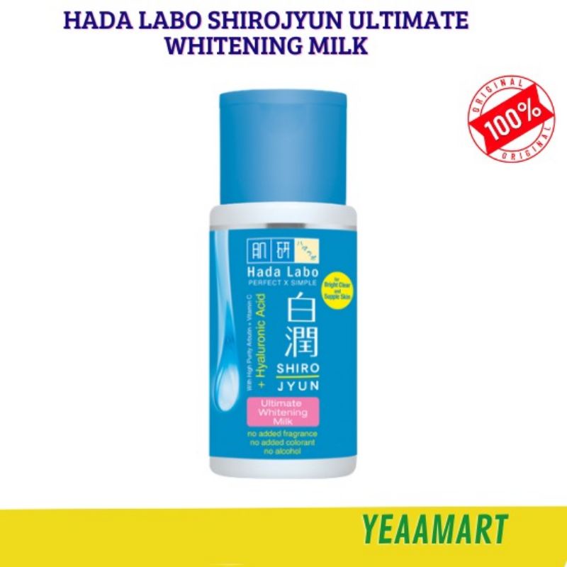 Jual Hada Labo Shirojyun Ultimate Whitening Milk 100 Ml | Shopee Indonesia