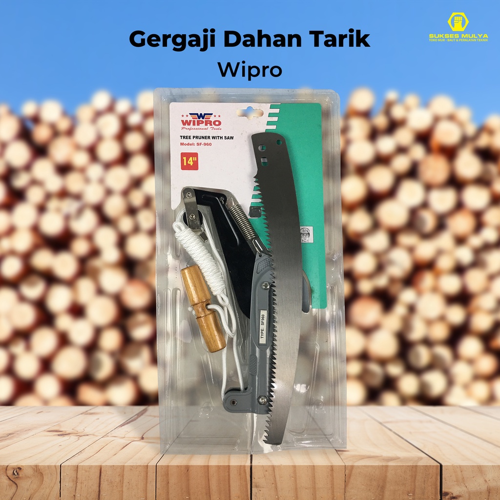 Jual WIPRO SF-960 Gunting Dahan Tarik Gunting Galah Tarik dan Pisau Gergaji | Shopee Indonesia