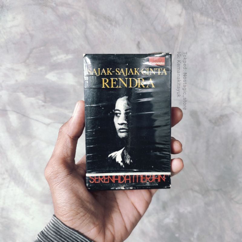 Jual Kaset Pita WS Rendra Sajak sajak cinta | Shopee Indonesia