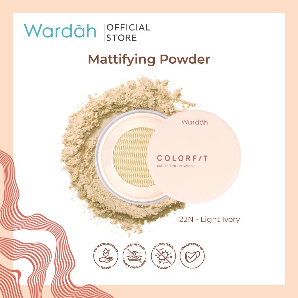Jual Wardah Colorfit Mattifying Powder - Bedak Tabur Dengan SPF 30PA ...