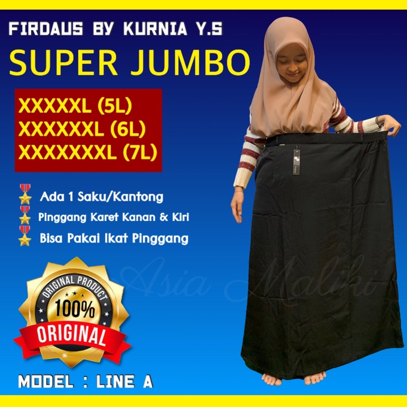 Jual Rok Bahan Super Jumbo 5L 6L 7L Merk FIRDAUS Rok KURNIA YS Rok ...