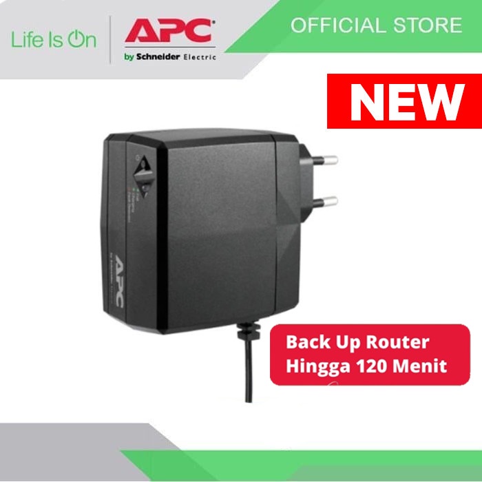 Jual UPS DC APC Back-UPS Connect 12W 12VDC 1A Lithium CP12010LI-GR ...