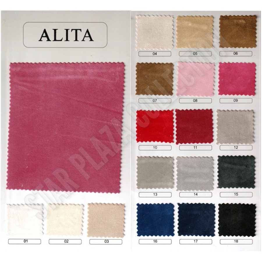 Jual Kain Bludru / Beludru / Velvet Halus Tebal - Alita (Sofa, Jok ...