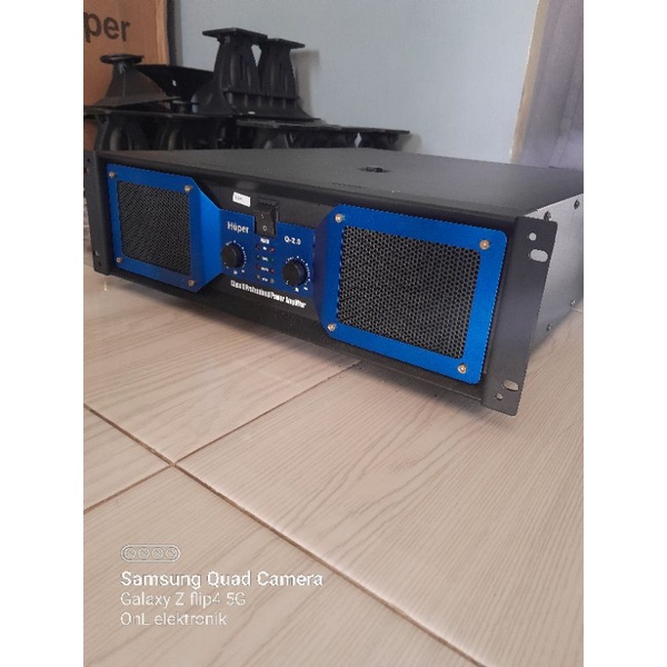 Jual power huper Q-2.0 original Q series HUPER POWER AMPLIFIER | Shopee Indonesia