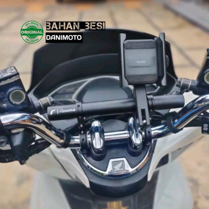 Jual Danimoto Peninggi Holder HP Botol Minum Motor stang old Pcx Adv ...