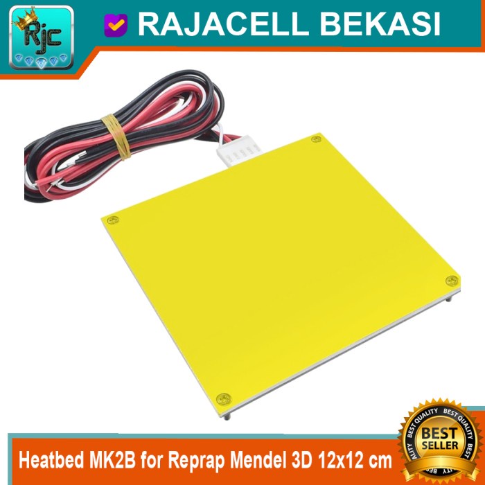 Jual Therm Heatbed Mk2B For Reprap Mendel 3D Prnter Hot Heat Bed 12X12 ...