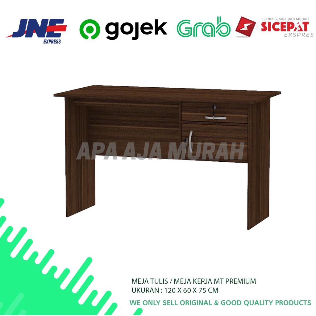 Jual MEJA KERJA 1/2 BIRO / MEJA KANTOR MURAH / MEJA KERJA MINIMALIS ...