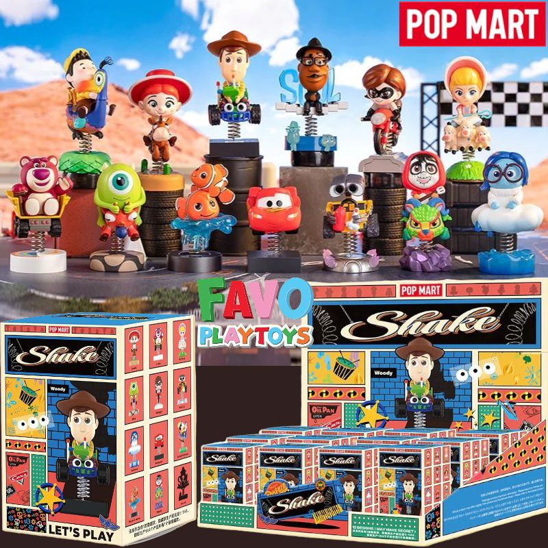 Jual POP MART Disney - Pixar Shake Series Blindbox Figure Set | Shopee ...