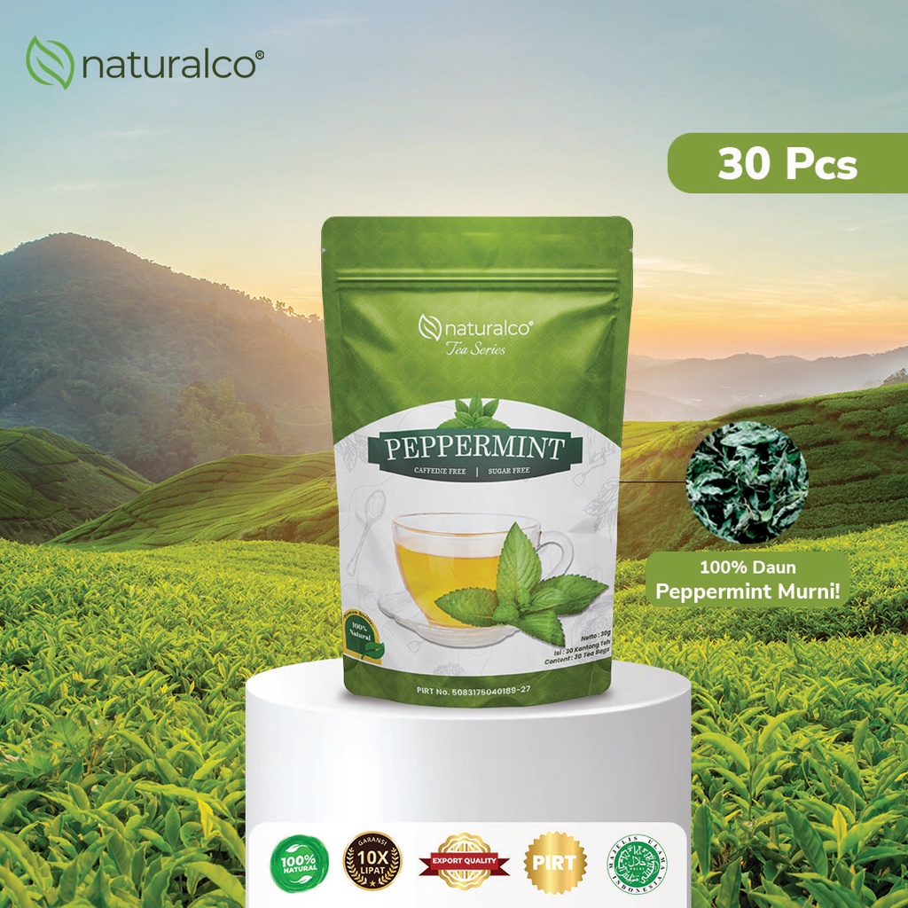 Jual Naturalco Peppermint Tea 30 Tea Bags | Teh Peppermint 30 Kantong Teh Untuk Masalah ...