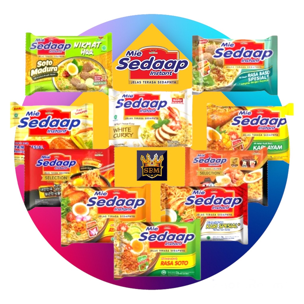 Jual SBM ~ Sedap Sedaap Mie Goreng Kuah All Variant | Shopee Indonesia