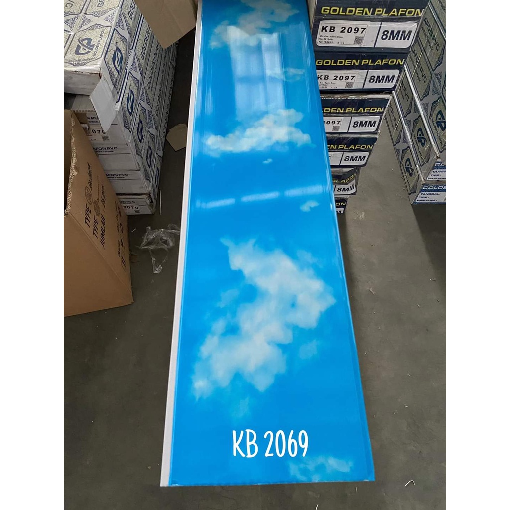 Jual plafon pvc 4 m perdus |PVC| PVC PLAFON |pvc lembaran|plafon pvc ...