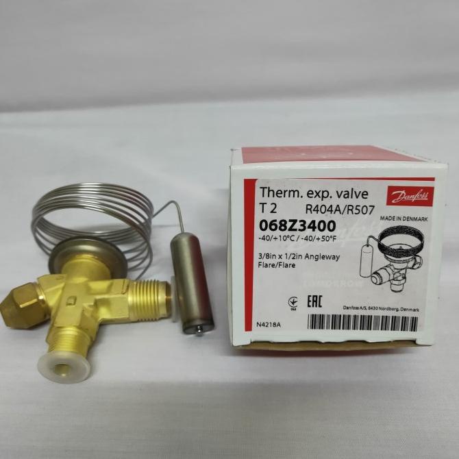 Jual Danfoss Thermo Expansion Valve Ts2 R404A/R507 (068Z3400) | Shopee ...
