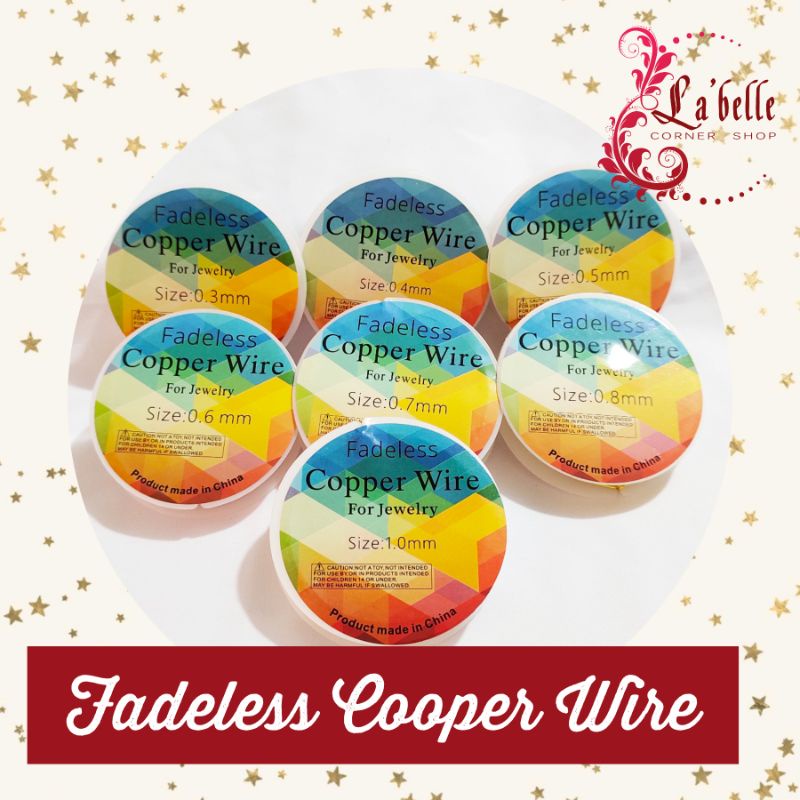 Jual Kawat Aksesoris Warna Awet Tidak Berkarat - Fadeless Copper Wire ...
