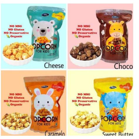 Jual Abe Food Popcorn 80g Makanan For Kids Snack Anak Baby Bayi - Sweet ...