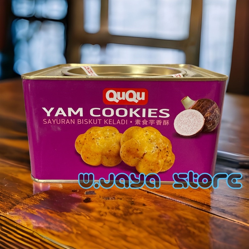 Jual Ququ Green Pea | Yam | Peanut Cookies 700g | Shopee Indonesia