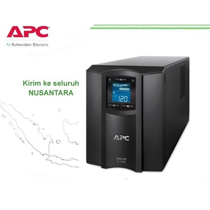 Jual UPS APC SMC1500IC Smart-UPS C 1500VA LCD 230V with SmartConnect | Shopee Indonesia