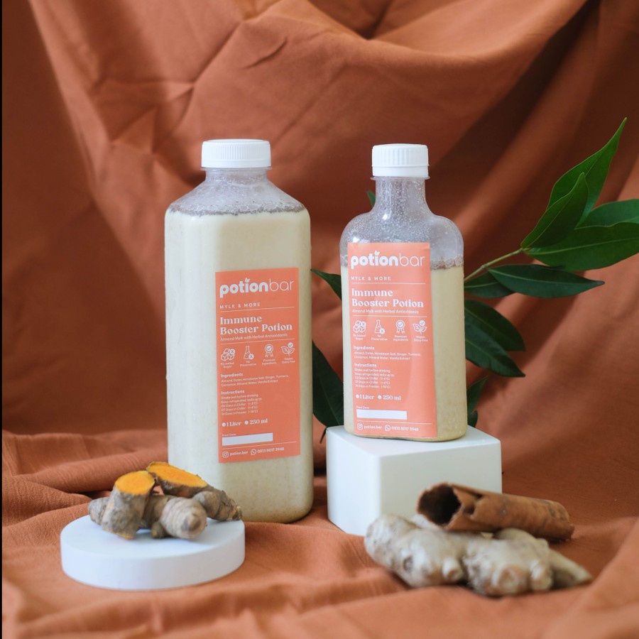 Jual Immune Booster Potion - Almond Milk with Spices 250, 500, 1000 mL | Shopee Indonesia