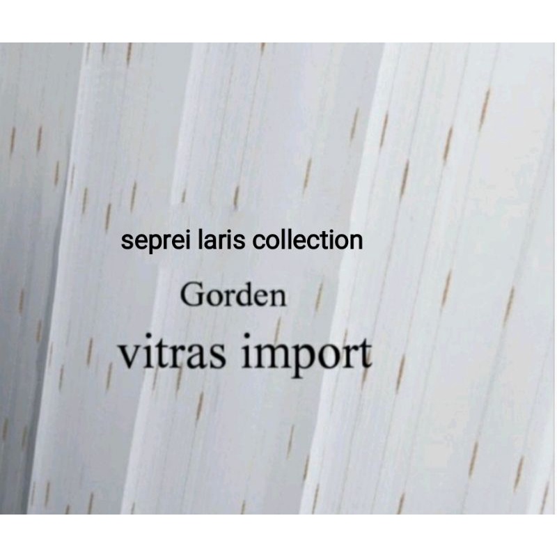 Jual BAHAN VITRAS PRIN METERAN VITRASE GORDENG JENDELA,HOTEL,KANTOR ...