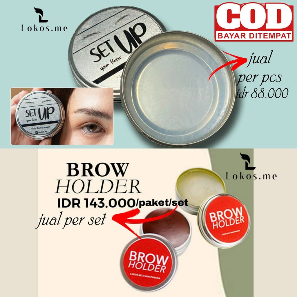 Jual Set Up Your Brow / Pomade Alis / Mascara Alis / Penegak Alis ...