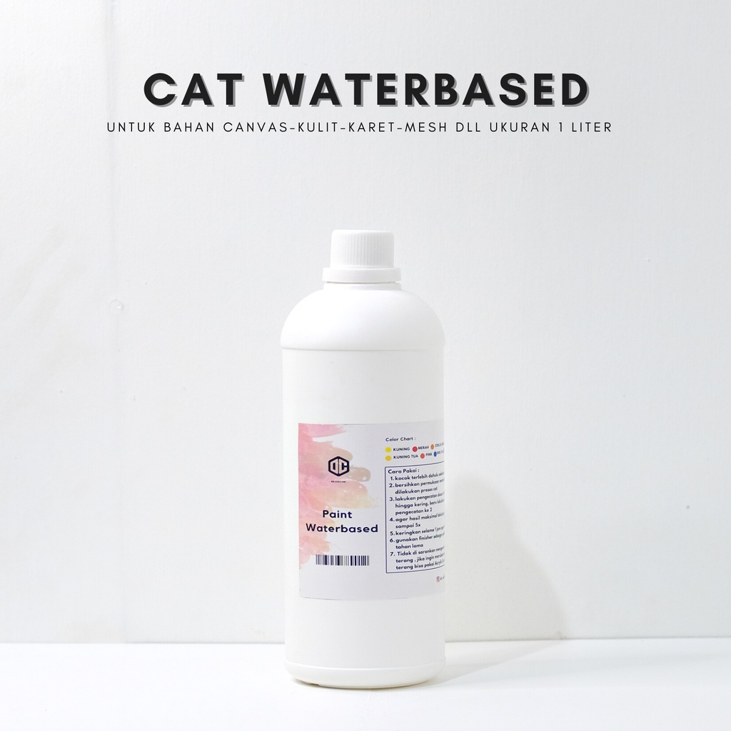 Jual Cat Sepatu Cat Kulit Permanen Waterbase 1 Liter Dr Collor | Shopee ...