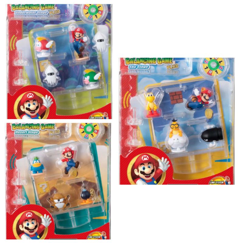 Jual Super Mario Table Top Balancing Games Plus Sky Underwater Desert ...