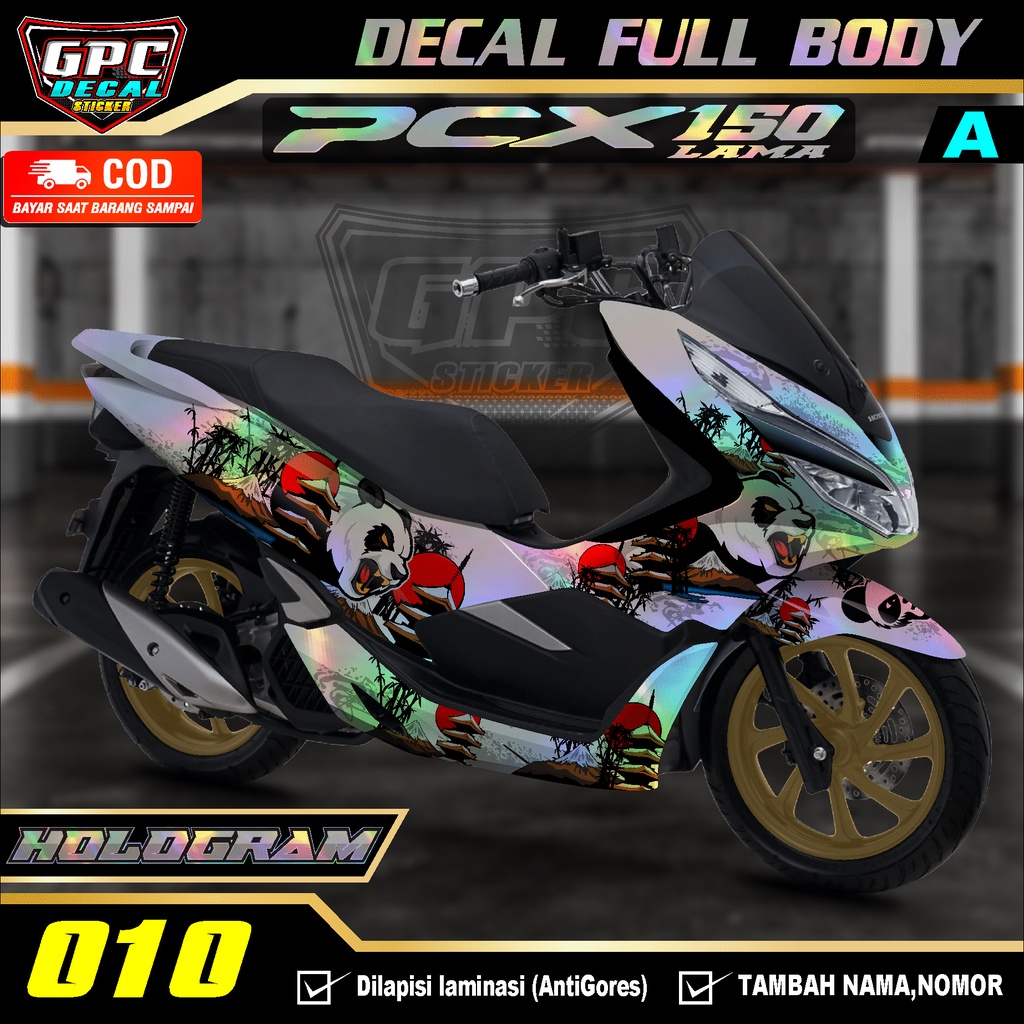 Jual Decal Sticker Fullbody hologram PCX 150 Old/Lama 010- Dekal PCX ...