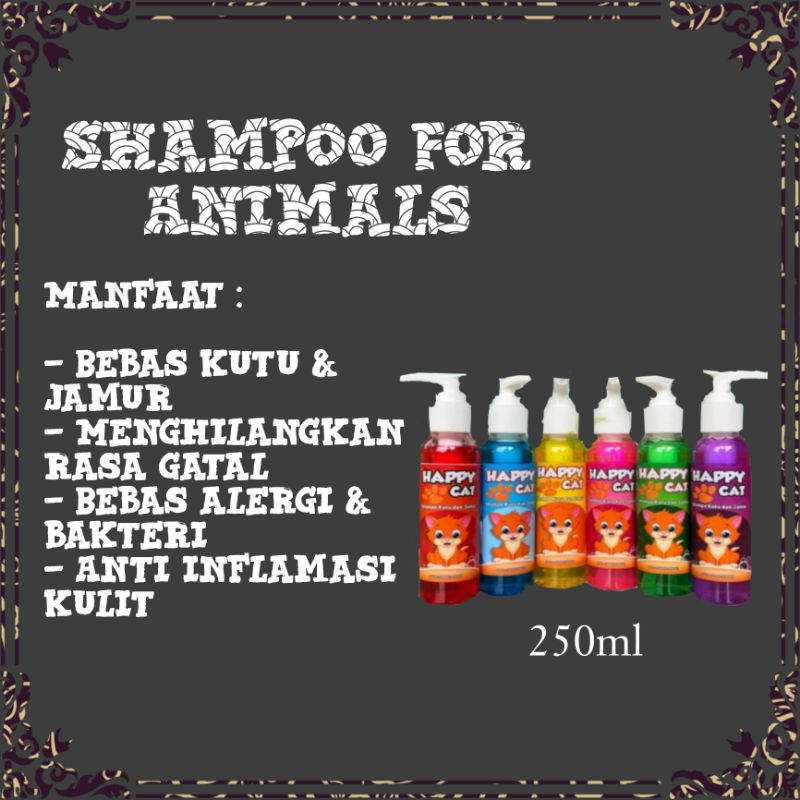 Jual SHAMPOO FOR ANIMALS ANTI KUTU & JAMUR ( 250ML ) | Shopee Indonesia