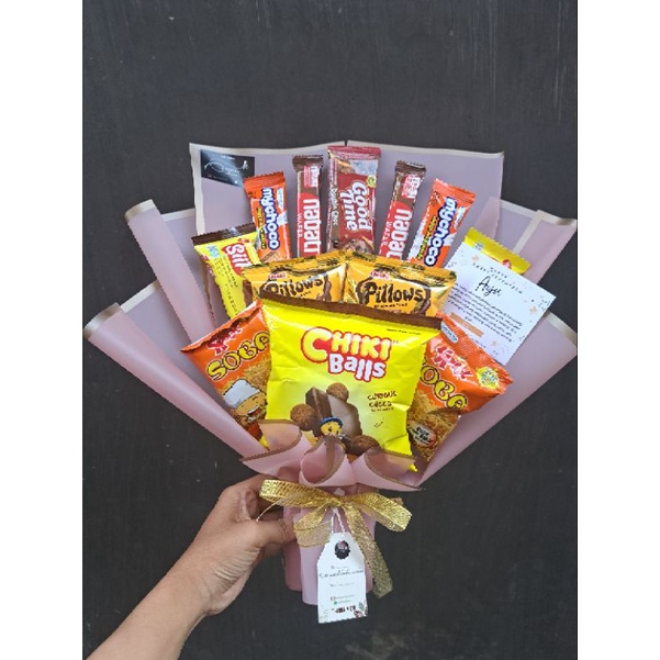 Jual Buket snack murah/ bucket snack custom harga | Shopee Indonesia