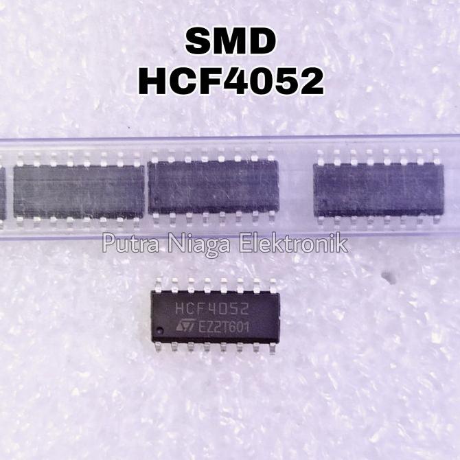 Jual ic CD4052BM SMD Cmos Analog Multiplexer / Demultiplexer CD4052 ...