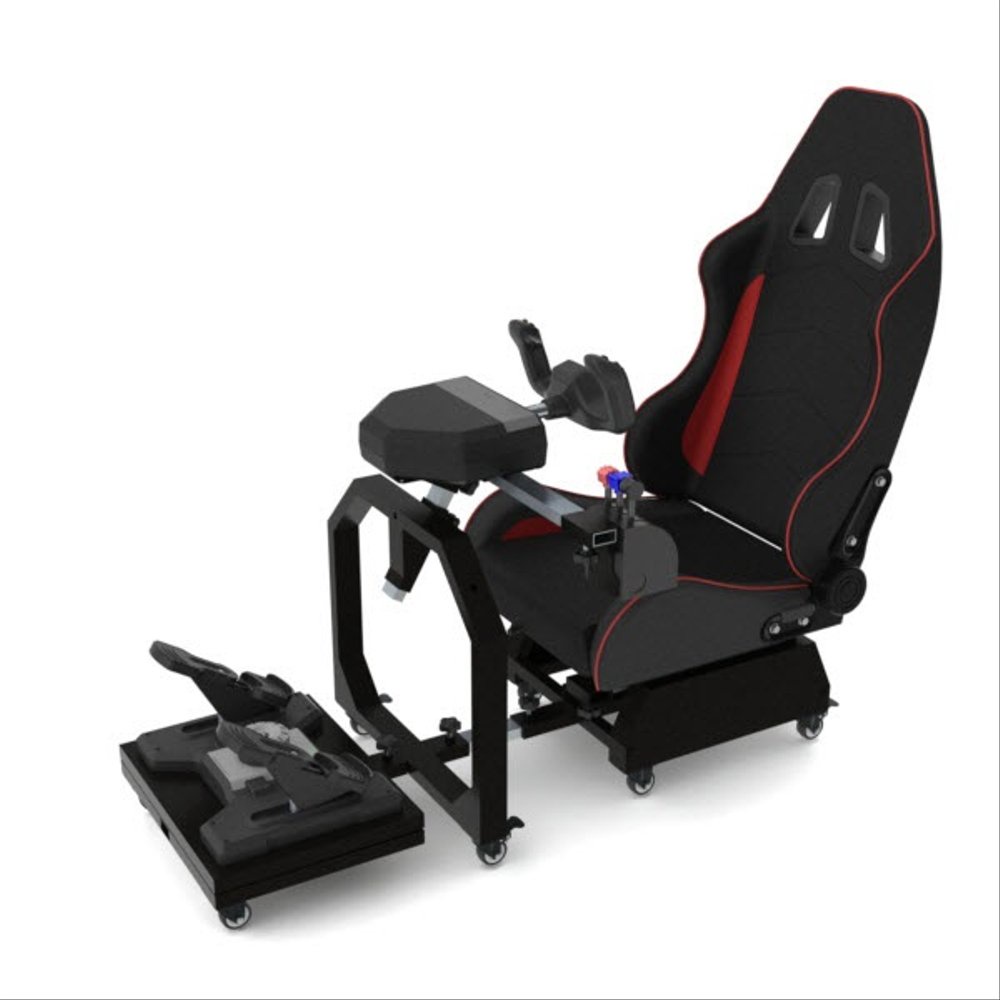 Jual Advance Midpose Flight Simulator Gaming Seat Cockpit Kursi Seat ...