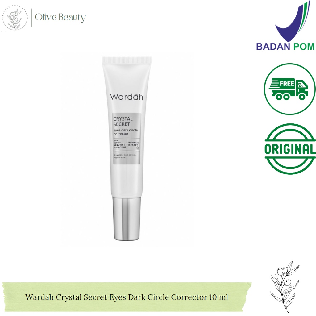 Jual Wardah Crystal Secret Eyes Dark Circle Corrector 10 ml. | Shopee ...