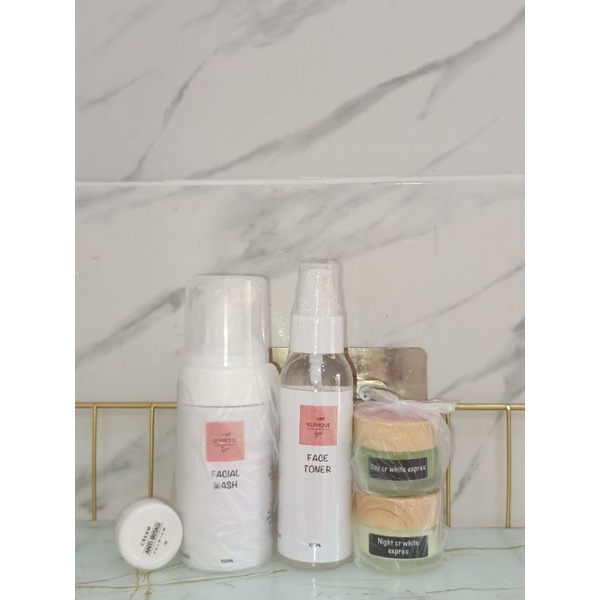 Jual PAKET WHITE EXPRES/WAJAH KEBAL | Shopee Indonesia