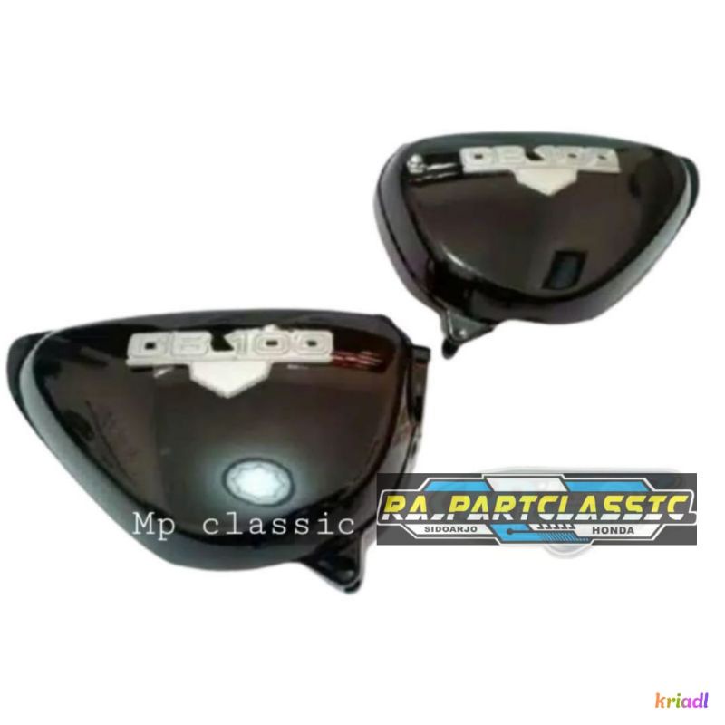 Jual BOX AKI CB100 CAT HITAM REPRO BAHAN PLASTIK | Shopee Indonesia