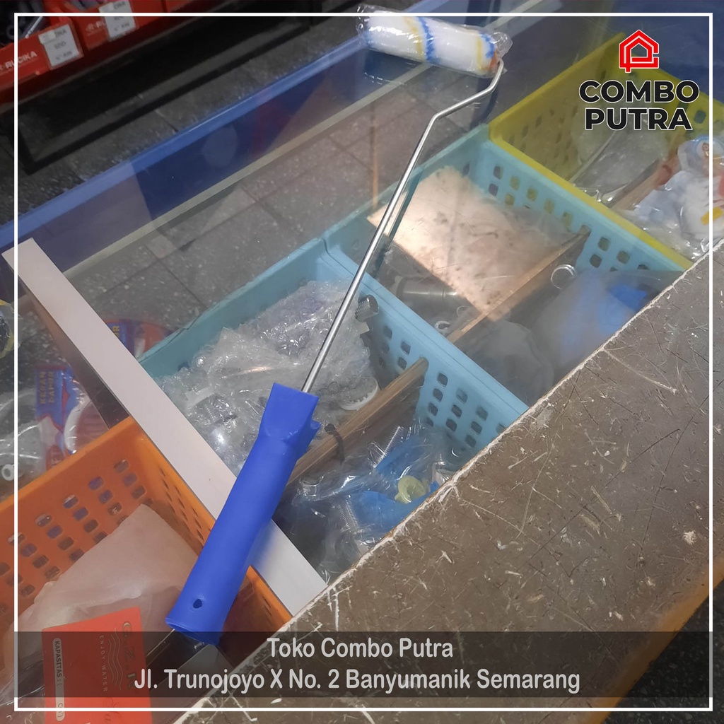 Jual Kuas Roll Cat Tembok Mini Roll Cat Busa | Shopee Indonesia