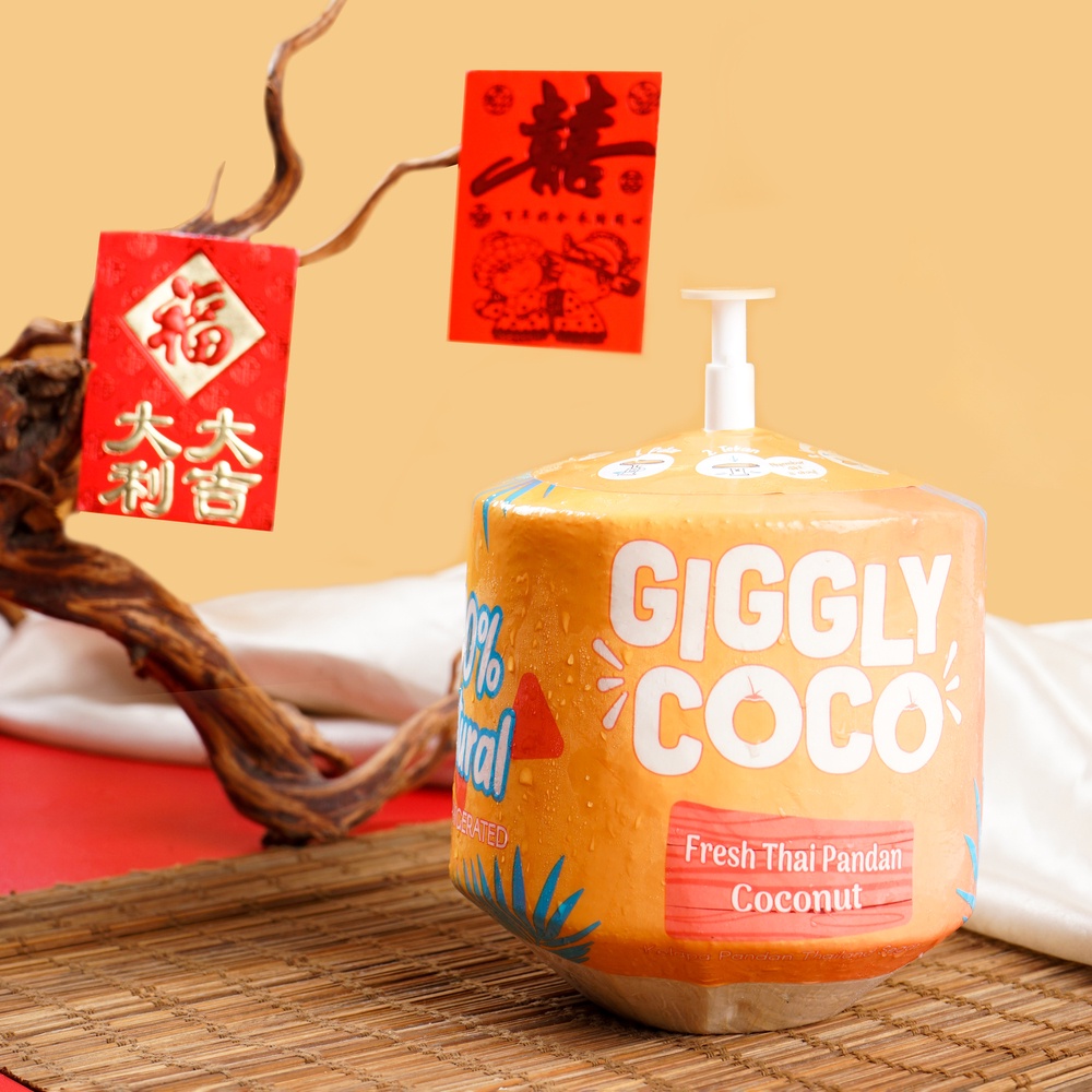 Jual Giggly Coco - Thai Pandan (Kelapa Pandan) | Shopee Indonesia