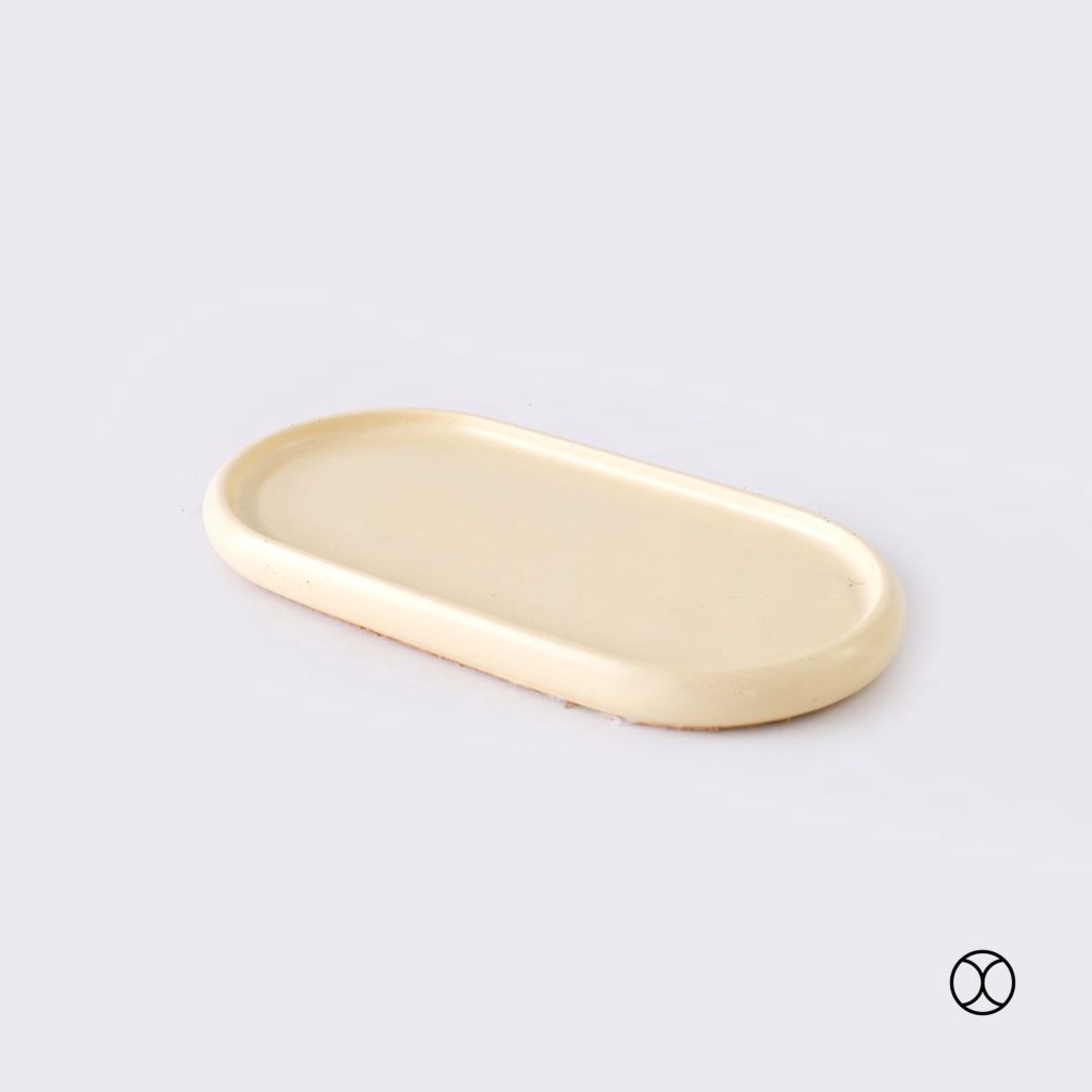 Jual CONCREATE LIVING Tray And Coaster Terra Double Coaster Home Decor ...