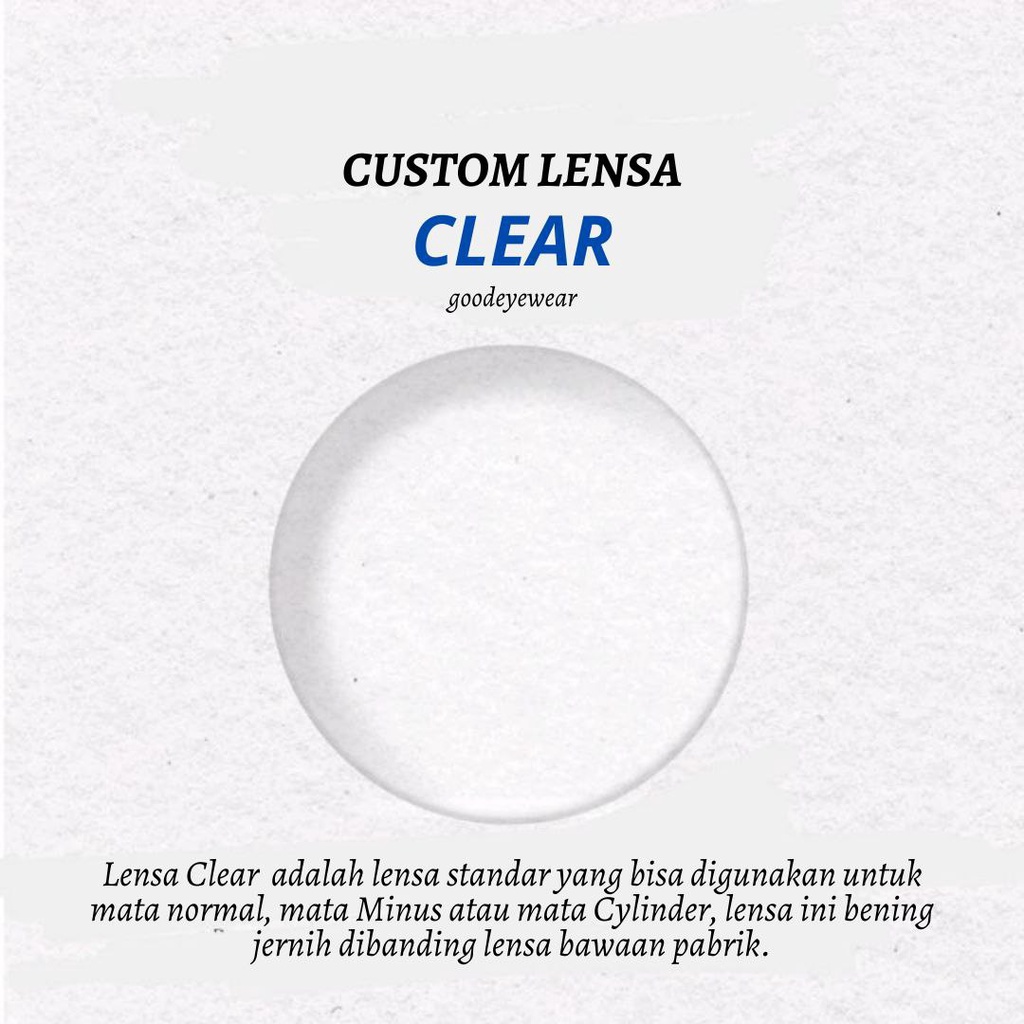 Jual Lensa Clear Crmc ( Minus/Cyl/Plus ) | Shopee Indonesia
