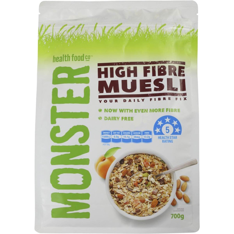 Jual Muesli High FIber Monster / Cereal Muesli High Fiber Monster - 700 ...