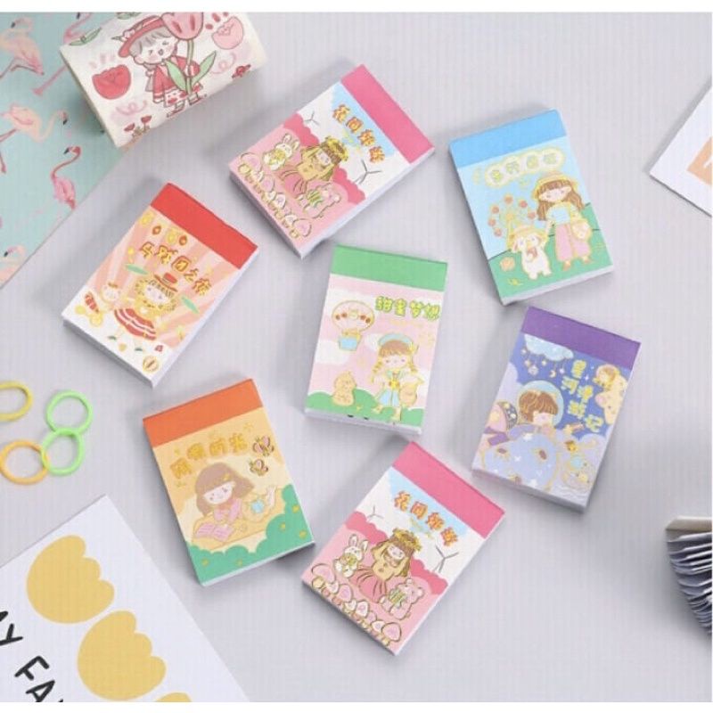 Jual Buku sticker mini lucu 12 dan 24 lembar | Shopee Indonesia