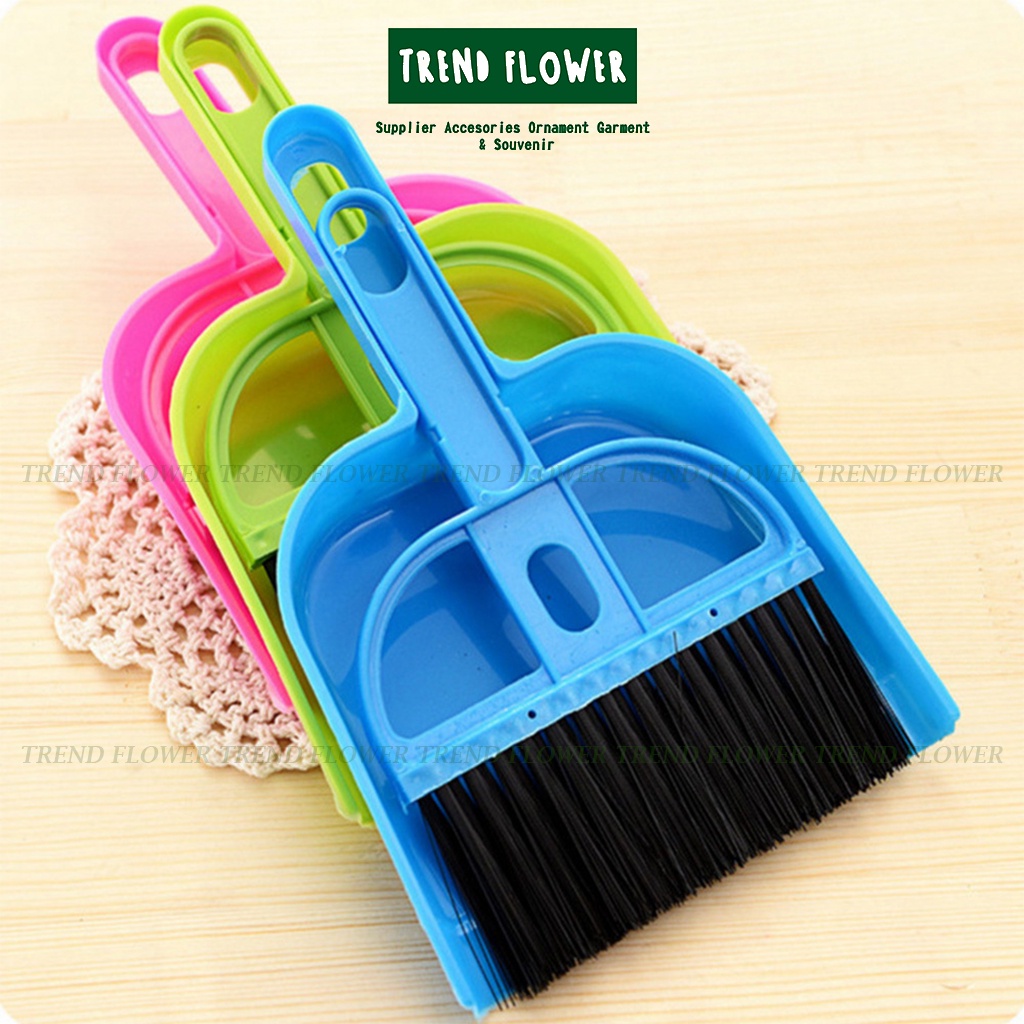 Jual SEROK SAPU Mini Set Serok Cikrak kecil kebersihan karpet mobil ...