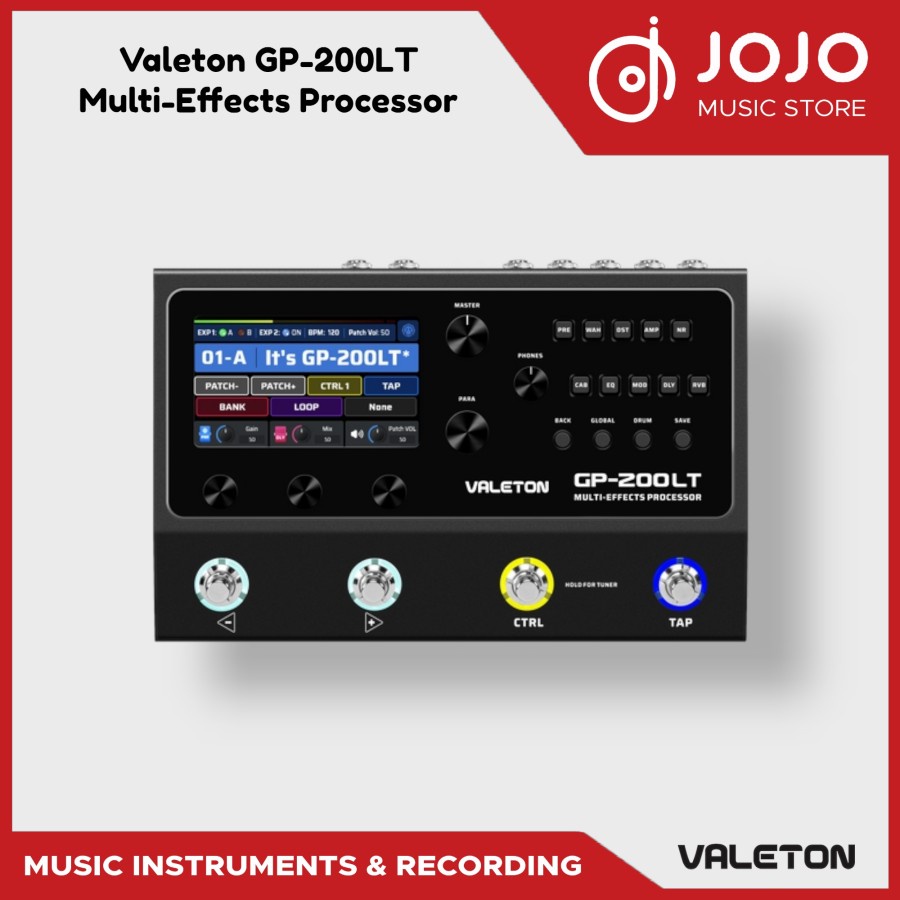 Jual Valeton GP-200LT GP200LT Multi-Effects Processor | Shopee Indonesia